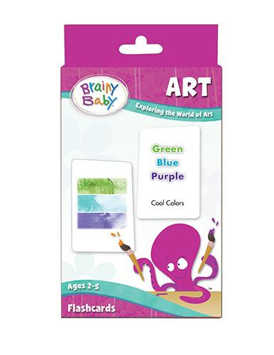 Brainy Baby Art Flashcards Set Exploring the World of Art Deluxe Editi ...